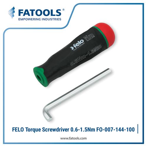 Jual FELO FO-007-144-100 Torque Screwdriver 0.6 ~ 1.5 Nm Gagang Obeng ...