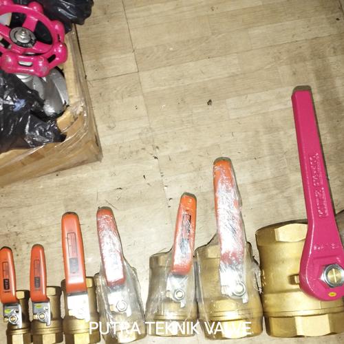 Jual Ball Valve Kitz 2" inch Kuningan Brass 400 W.O.G - Jakarta Barat - Putra Teknik Valve ...