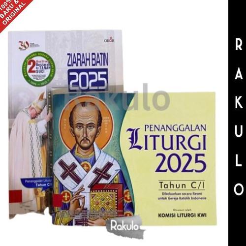 Jual Bundling Paket Buku Renungan Ziarah Batin & Penanggalan Liturgi KWI - 2024 - Jakarta ...