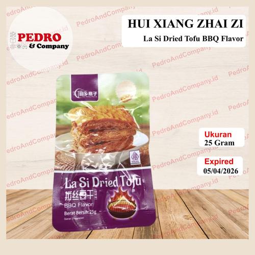 Jual Hui Xiang Zhai Zi La Si Dried Tofu BBQ Flavor 25 gram tahu kering ...
