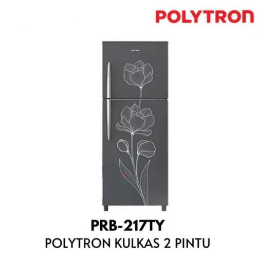 Jual LEMARI ES POLYTRON PRB 217TY / POLYTRON KULKAS 2 PINTU PRB 217TY ...