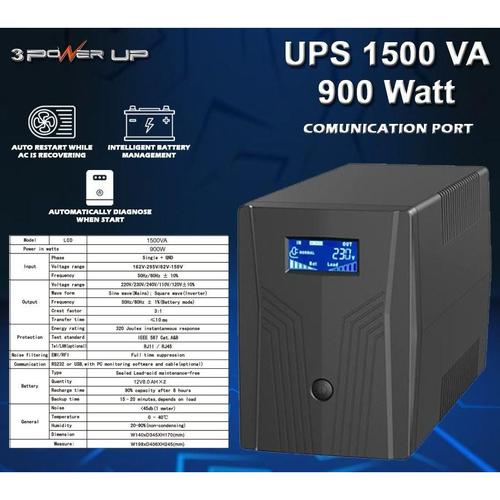 Jual UPS POWERUP 1500VA | UPS POWERUP POWER UP 1500VA - Kota Surabaya - PojokITcom Pusat IT Comp ...