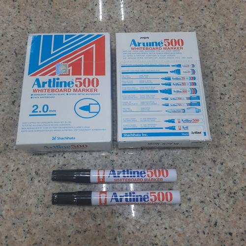 Jual (PAK) Spidol Artline 500 Isi 12 / Spidol Whiteboard Marker Artline ...