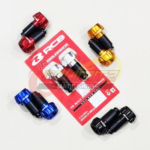 Jual Jalu Stang RCB Racing Boy M7 Handlebar Bar End Balancer NMAX Aerox ...