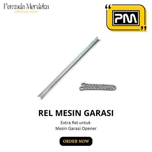 Promo Rel Mesin Garage Door Rel Mesin Garasi Otomatis Tambahan Extra ...