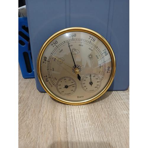 Jual Thermometer Hygrometer Barometer 3 in 1 Manual Weather Station ...