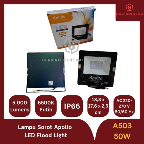 Promo Lampu Sorot Apollo 50 Watt LED Floodlight IP66 SNI A503 - Jakarta ...