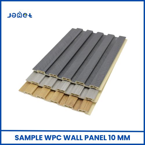 Jual Wpc Wall Panel Sample 10mm Wood Panel DInding - hitam polos ...