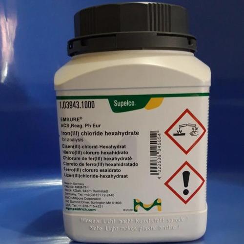Jual FeCl3.6H2O/Iron lll Chloride Hexahydrate analis Merck per gram ...