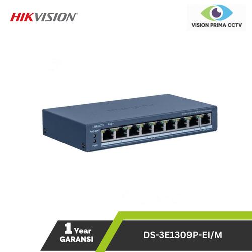 Jual DS-3E1309P-EI/M - 8 Port Fast Ethernet Smart POE Switch - Kota Medan - Vision Prima CCTV ...
