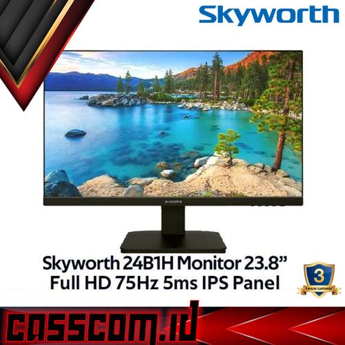 Jual LED Monitor Skyworth 24B1H - Full HD 24" Inch (23.8inch) 75Hz 5ms ...