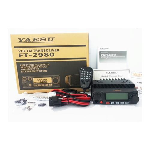 Jual RIG Yaesu FT2980 FT-2980R VHF Plus Paket Lengkap Radio RIG Mobil ...