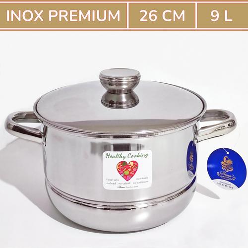 Promo Panci Steamer Serbaguna BIMA Prima 26 CM Langseng Kukus Stainless ...