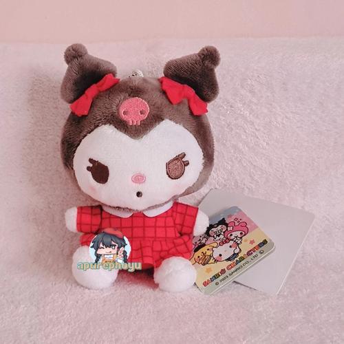 Jual Gantungan Boneka Sanrio Characters Kuromi Vintage Red Dress Ball ...