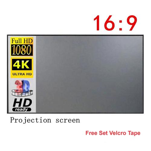 Jual TaffSTUDIO Kain Layar Proyektor Tempel Dinding Anti-light Ambient ...