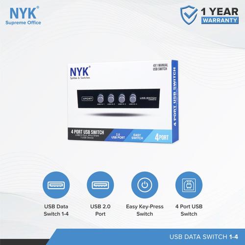 Jual Nyk USB HUB 2.0 Data Switch Printer 1-4 - Jakarta Pusat - callistadistributionjakarta ...