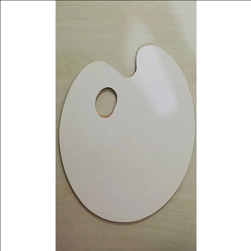 Jual vtec palet lukis kayu oval ukuran 29 x 21 cm peralatan melukis ...
