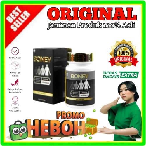 Jual Boney Kapsul Peninggi Cm Badan 100% Original Asli BPOM 1 Botol isi ...