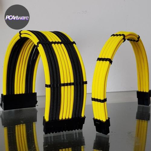 Jual Paket Custom Sleeving 24pin dan 8pin Motherboard VGA extension ...