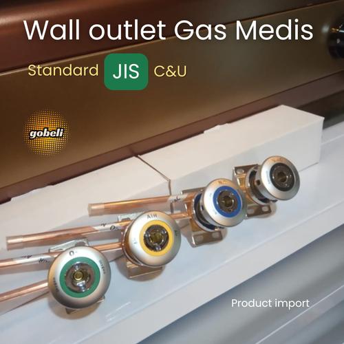 Jual outlet gas medis Japan standard (JIS ) Outlet Oxygen type wall ...