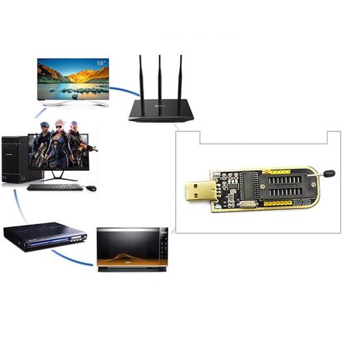 Jual Paket komplit Alat Flash bios IC CH341 CH341A USB Programmer ...
