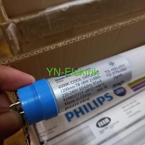 Jual Lampu TL LED T8 CorePro 18Watt 865 Putih CoolDaylight Philips ...