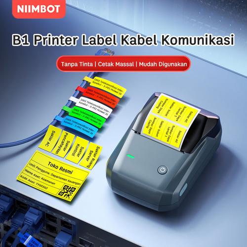 Promo NIIMBOT B1 Printer Label Kabel Jaringan, Printer untuk Proyek ...