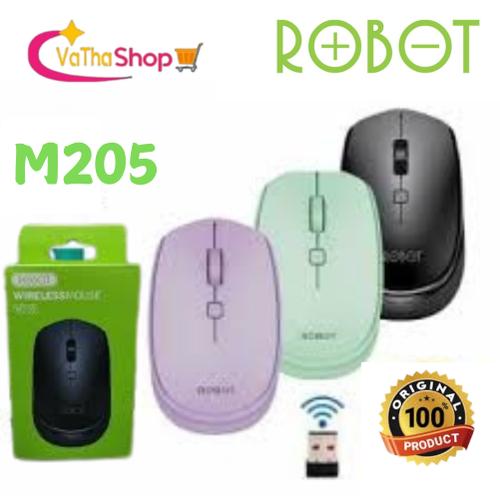 Jual Mouse Wireless Robot M205 Silent Optical Power ON/OFF - Kota Bekasi - VaTha Shop | Tokopedia