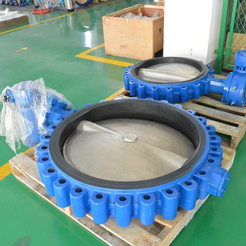 Jual Butterfly valve LUG size 14" 16" 18" 20" 24" inch PN16 merk ...