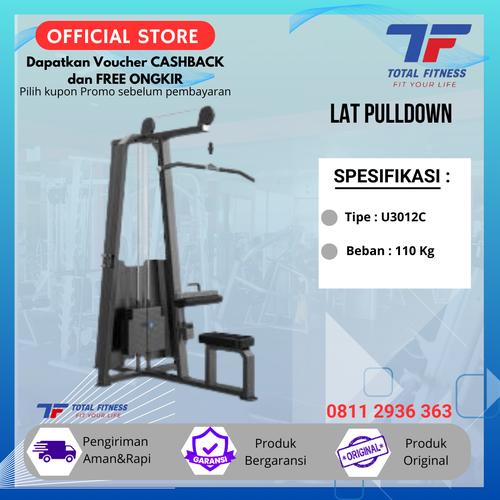 Jual Alat fitness commersial gym latihan otot punggung Lat Pulldown U3012C - Jakarta Barat ...