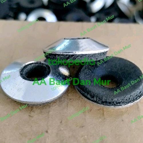 Jual Roof Seal Qty 500 pcs / Ring Bonded / Ring Roofing / Washer EPDM ...