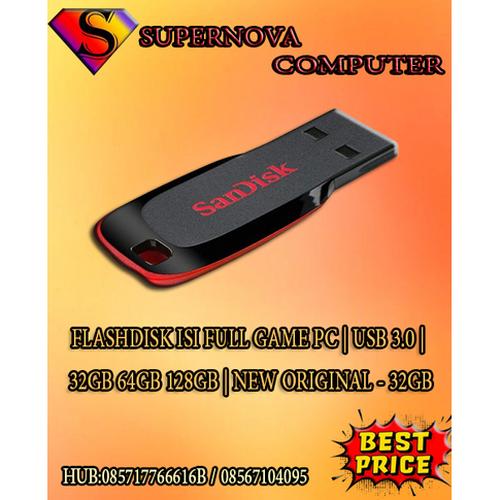Jual Flashdisk isi Full Game PC | USB 3.0 | 32GB 64GB 128GB | NEW ORIGINAL - 32GB - 128 gb ...