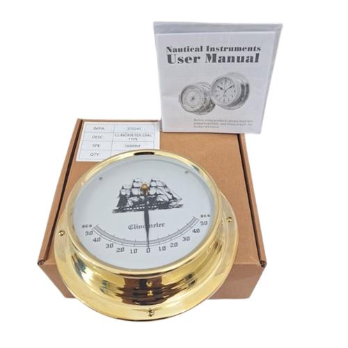 Jual clinometer brass base nautical instrument impa 370241 marine ...