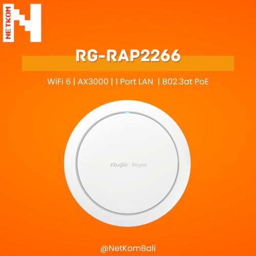 Jual Ruijie RG-RAP2266, Reyee Wi-Fi 6 AX3000 Indoor Ceiling-Mount ...