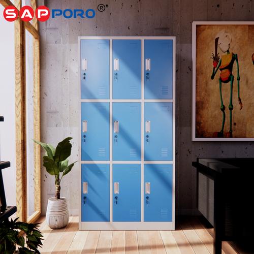 Promo [ SUPER HEMAT ] SAPPORO KOLN 9 - Loker Besi 9 Pintu | Steel ...
