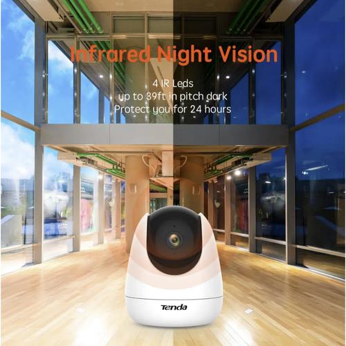 Promo CCTV Tenda RP3 Pro 3MP Wifi 6 IP Camera Rotasi pan/tilt 360 ...