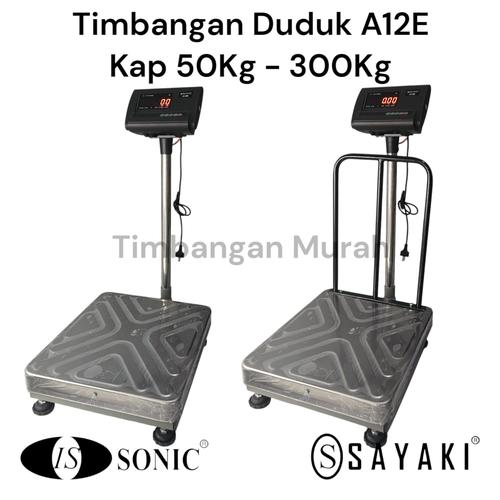 Jual Timbangan barang, duduk digital SONIC / SAYAKI A12E kap 100Kg - Tanpa pagar, 50kg - Jakarta ...