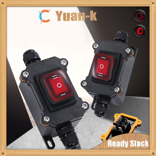 Jual Saklar Waterproof Switch On Off Anti Air Hujan Box Kotak Outdoor ...