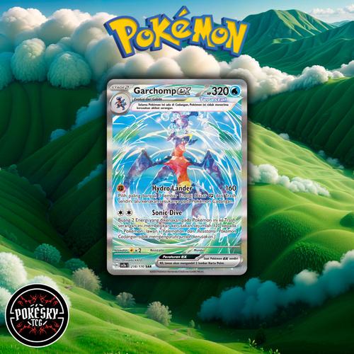 Promo (SAR ) Garchomp EX Terastal - Kartu Pokemon Kilau Hitam Indonesia SV3s - Kota Bekasi ...
