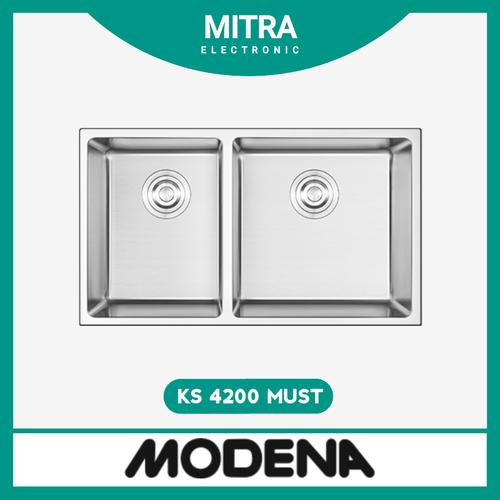 Jual MODENA Kitchen Sink - KS 4200 Must 76 x 44cm - Kota Tangerang ...