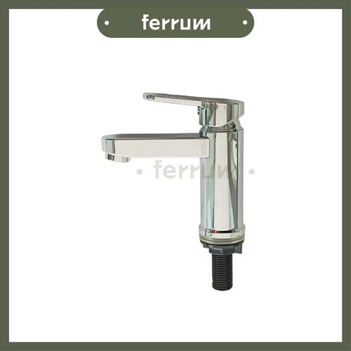 Jual [ FERRUM ] Kran Wastafel Keran Cuci Tangan Kran Air PVC Soligen W-19 Chrome Dan Putih ...