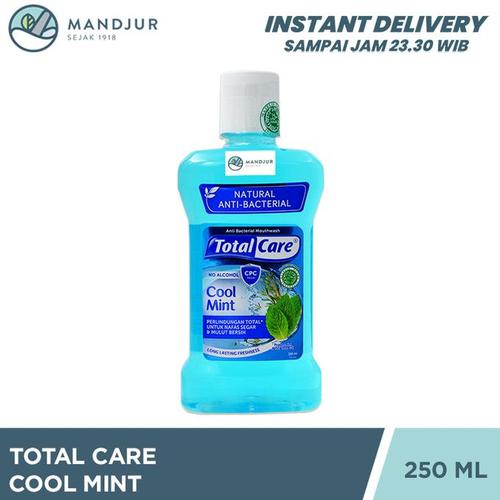Jual Total Care Mouthwash Cool Mint 250 mL - Obat Kumur Penyegar Nafas ...