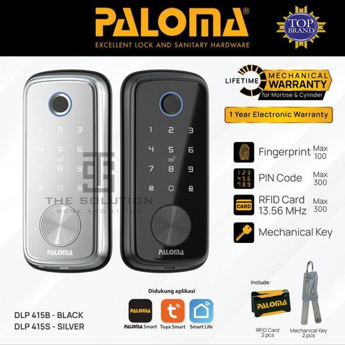 Promo Smart Door Lock PALOMA DLP 415 Series Kunci Pintu Tambahan ...