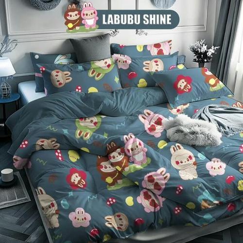 Jual Sprei Motif Anak Labubu Katun Jepang Ukuran 120 160 180 - Labubu ...