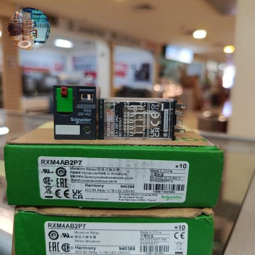 Jual RELAY SCHNEIDER RXM4AB2P7 4CO 6A 230VAC ORIGINAL - Jakarta Pusat ...