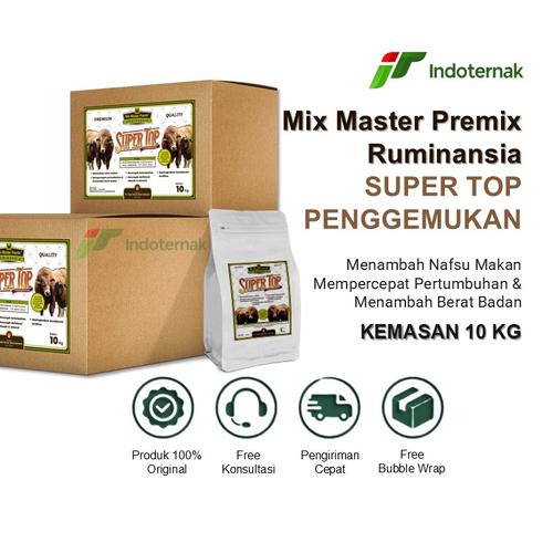 Jual MIX MASTER PREMIX SUPER TOP PENGGEMUKAN - Suplemen Vitamin Pakan ...