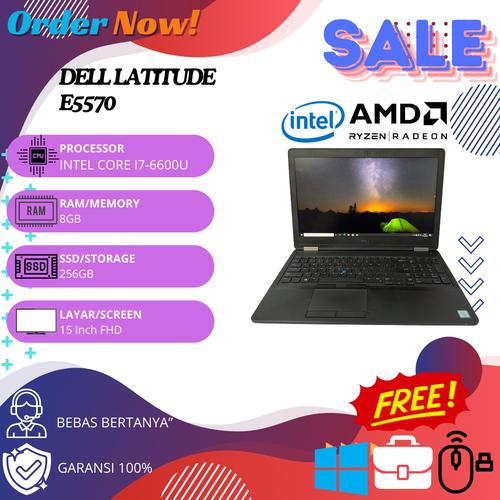 Jual DELL Latitude E5570 Intel Core i7 Gen 6 AMD Radeon R7 M360 - RAM ...
