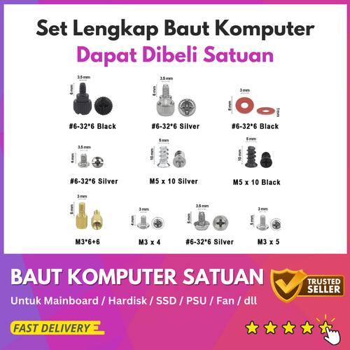 Jual Baut PC Komputer Satuan | Screw Sekrup Mainboard / Motherboard ...