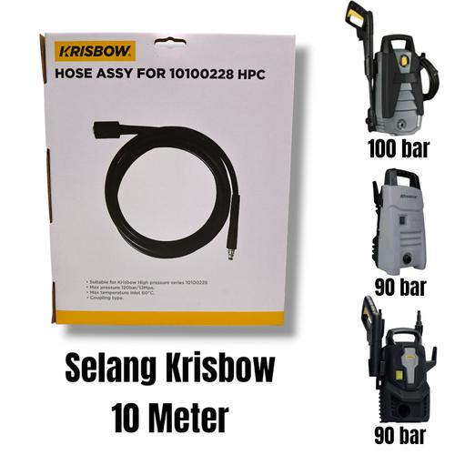 Jual SELANG JET CLEANER KRISBOW 10 METER / SELANG HIGH PRESSURE KRISBOW ...