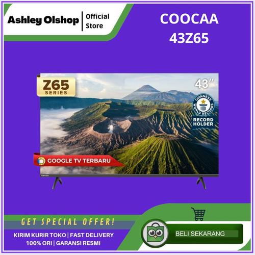 Promo COOCAA LED TV 43Z65 TV 2K Z65 SERIES 43 INCH GARANSI RESMI Cicil ...